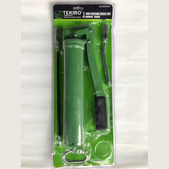 Tekiro Hand Grease Gun 500 CC High Pressure Gun Pompa Gemuk Tangan ...