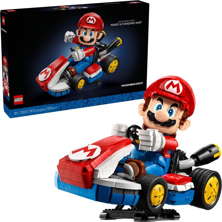 [READY STOCKS] LEGO Super Mario 72037 Mario Kart - Mario & Standard ...