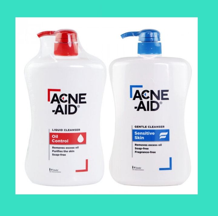 🔥 ACNE-AID Acne aid liquid cleanser 900 ml / gentle cleanser แอคเน่เอด ...