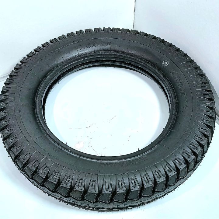 ebike exterior tire 4.00-12 tube type, 8ply, all season type tire ...