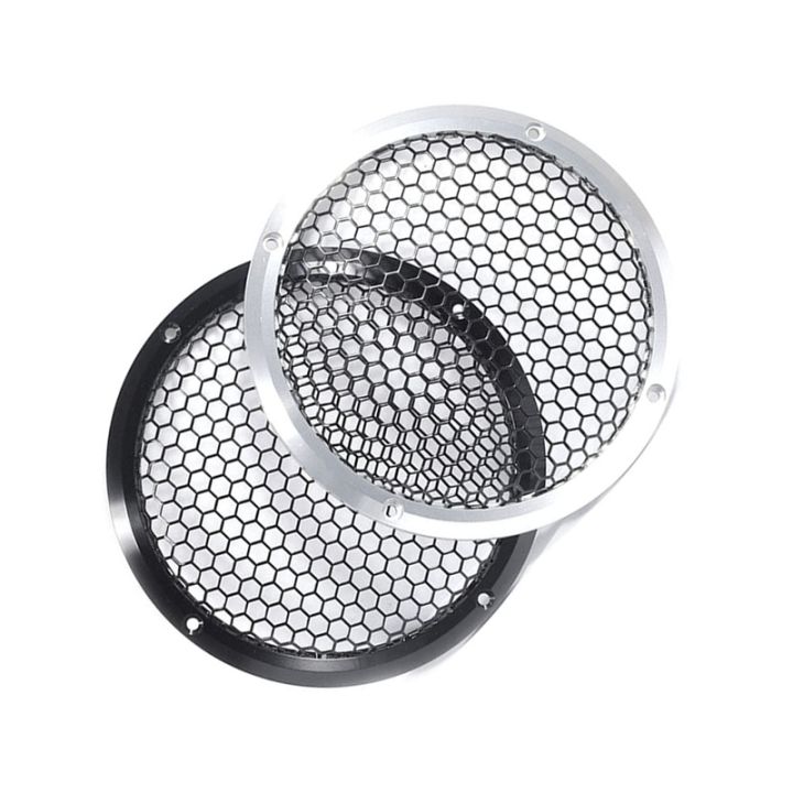 Aluminum Car Tweeter Speaker Grill Cover, Full Metal Mesh Grille for ...