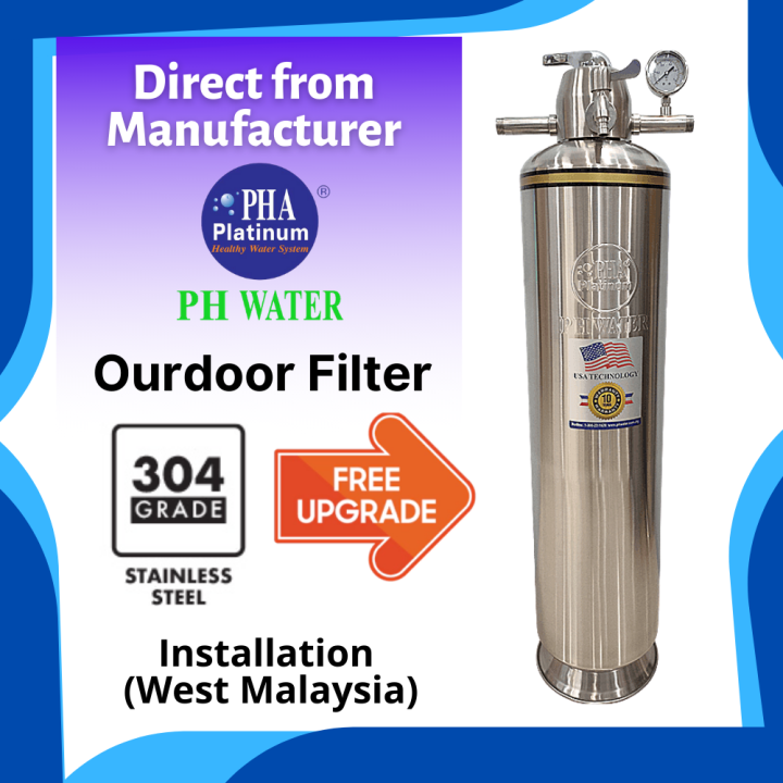 Master Filter Stainless Steel - Outdoor water filter - installation ...