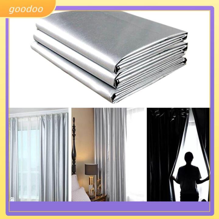GOODOO พร้อมตะขอเกี่ยว ผ้าม่านกันแสง สี่เหลี่ยมผืนผ้าทรงสี่เหลี่ยม หนา ...