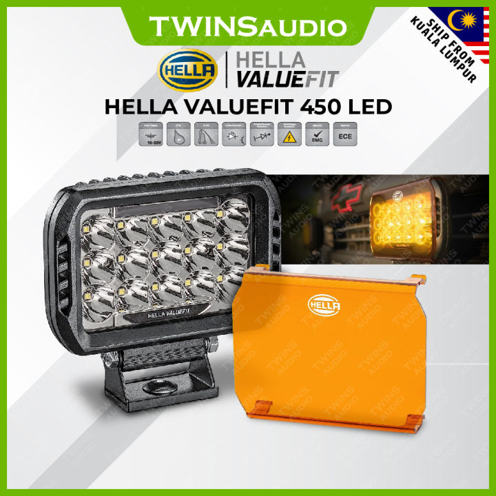 Hella ValueFit 450 The Compact LED High Beam Headlamp With LED Position ...