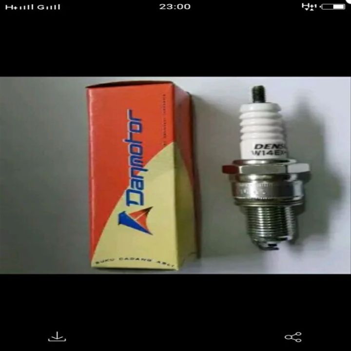 Busi pendek vespa asli danmotor | Lazada Indonesia