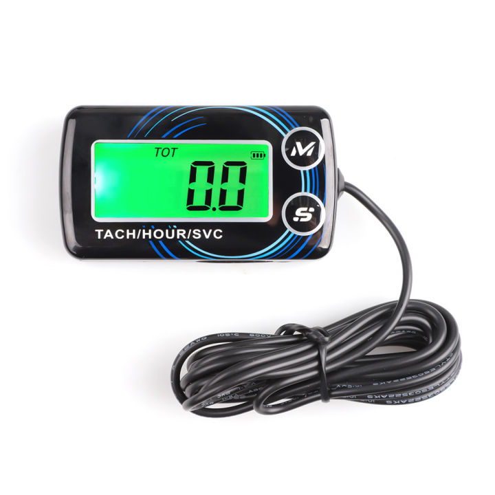 Digital tachometer, hour counter, engine tachometer LCD screen for ...