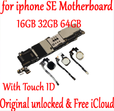 New Arrival 100% Original Motherboard For iPhone SE2016 Full Unlocked ...