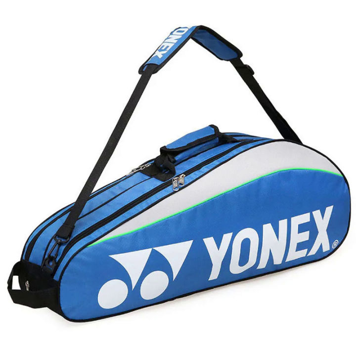 Badminton Bag Max For 3 Rackets With Shoes Compartment Shuttle Racket ...
