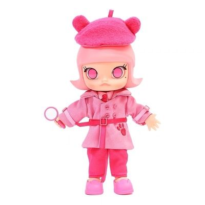 Spot postage POPMART POP MART molly Pink Panther BJD limited joint ...