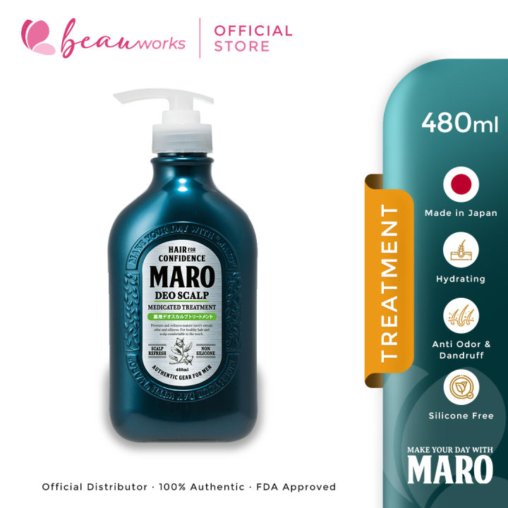 MARO Deo Scalp Medicated Conditioner (480ML) | Lazada PH