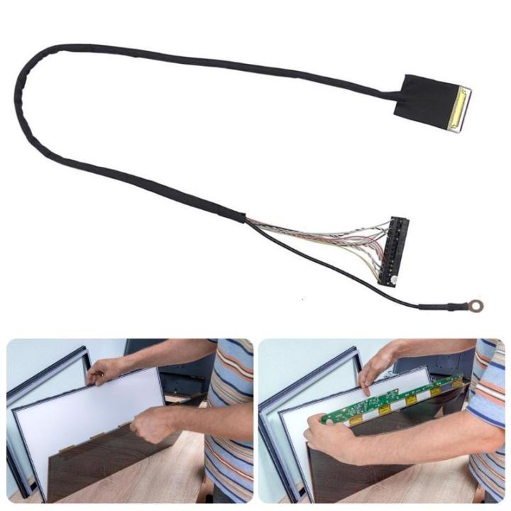 X86 EDP Screen Cable EDP LCD Screen Line 30Pin for Efficient Time Data ...