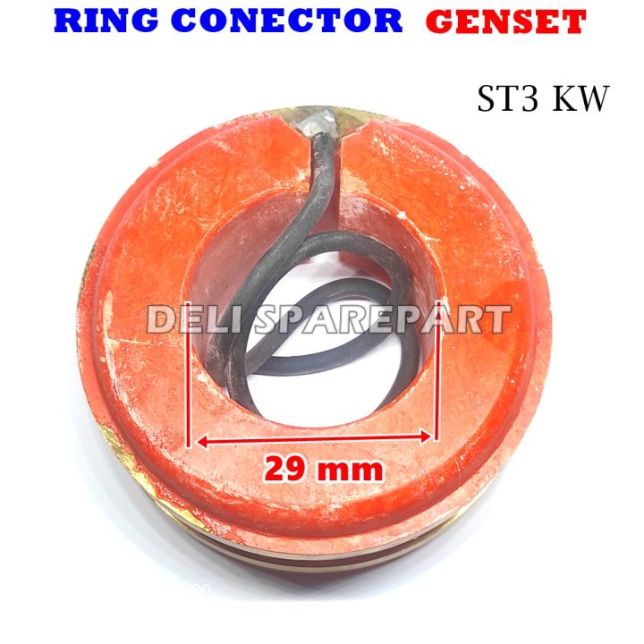 Ring Conector Slip Ring Kuningan Mesin Dinamo Listrik St3 3Kw | Lazada ...