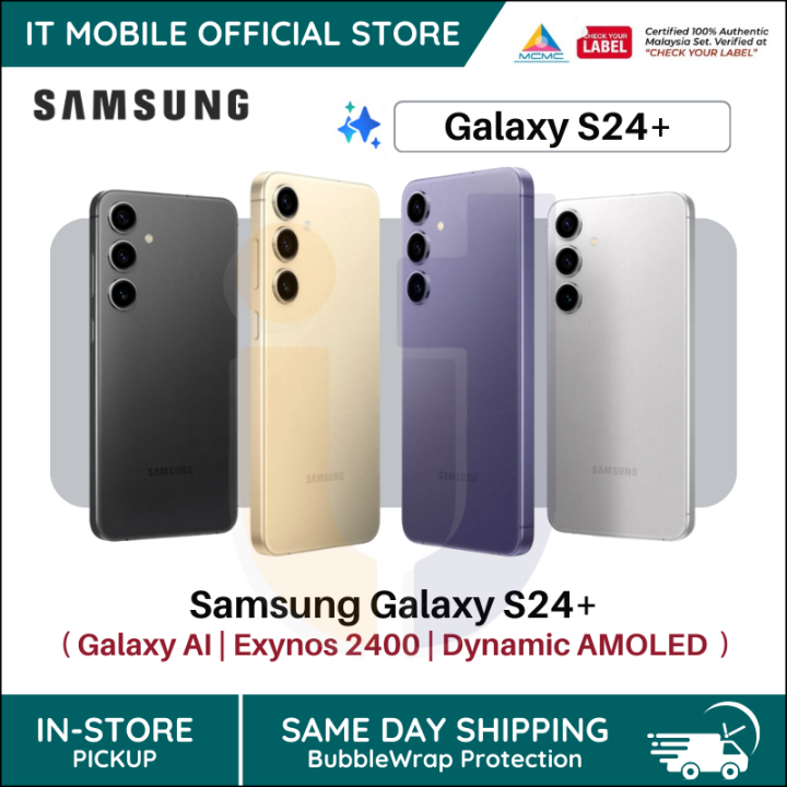 Samsung S24 Plus 12+256GB / 12+512GB | Galaxy A.I | Snapdragon 8 Gen 3 ...