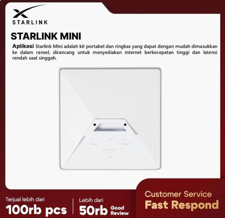 Starlink Mini Kit - Portable Wifi Satelite | Lazada Indonesia