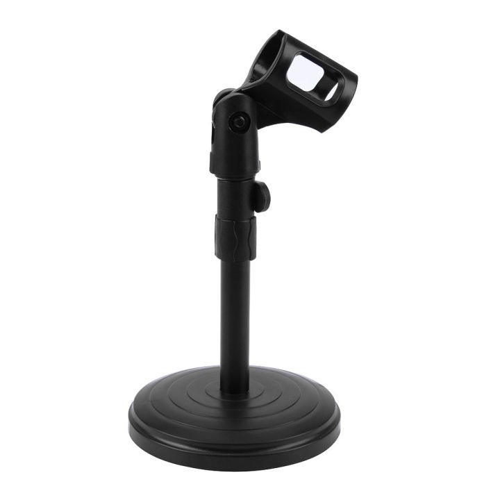 Desktop Tripod Retractable Foldable Mic Microphone Stand Adjustable ...
