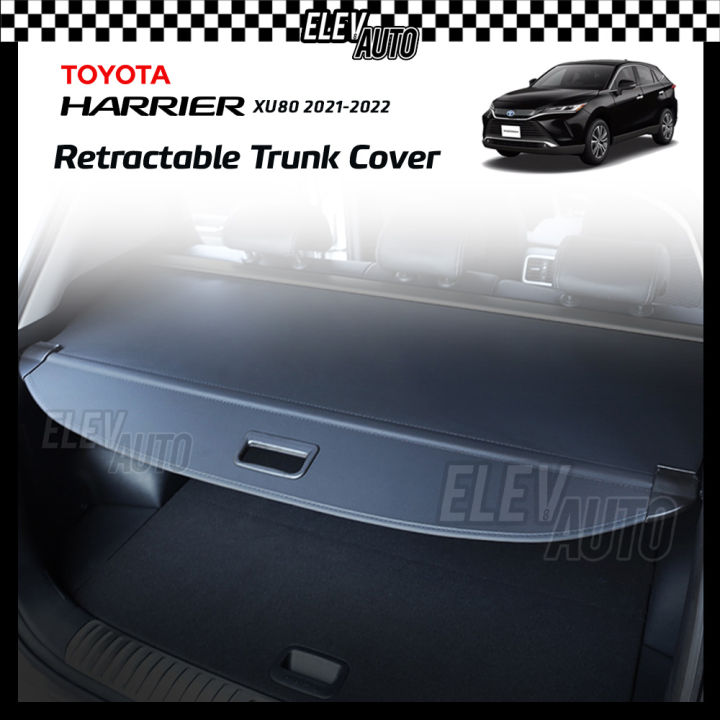 Toyota Harrier XU80 MXUA80 Leather Retractable Trunk Cover Rear Cargo ...