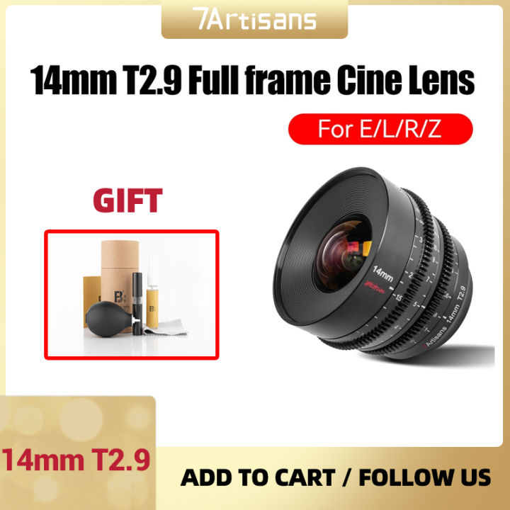 7artisans 7 artisans 14mm T2.9 Full Frame Large Aperture Manual ...