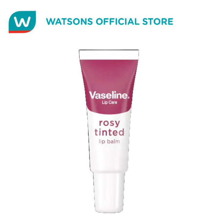 VASELINE Lip Therapy Rosy Tinted Lip Balm Tube 10G | Lazada PH