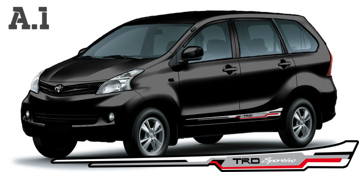 STIKER STICKER STRIPING AVANZA TRD SPORTIVO | Lazada Indonesia
