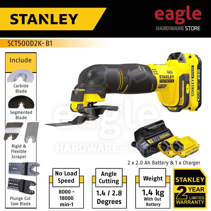 Stanley fatmax multi tool accessories store