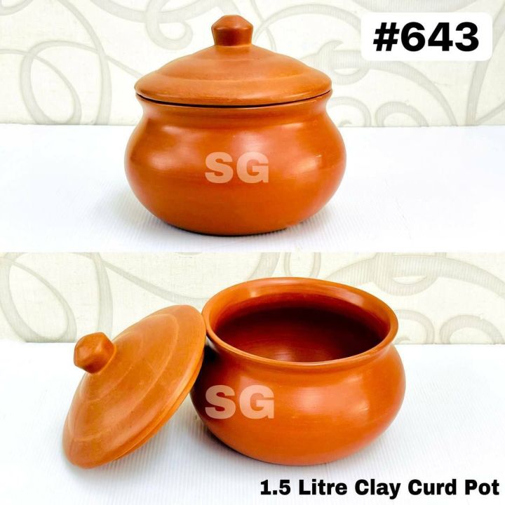 1.5 Litre Mitticool Clay Curd Pot | Lazada