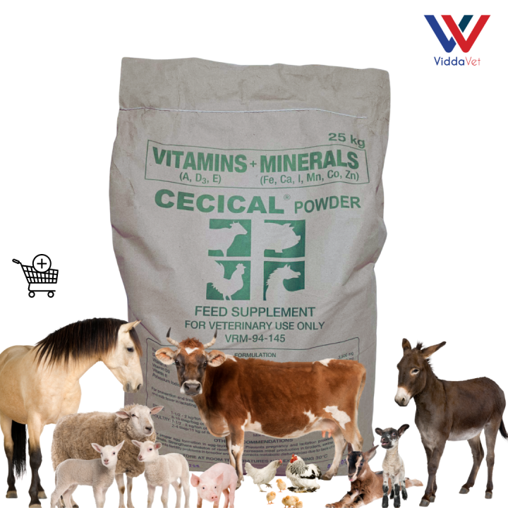 25 kls Cecical Powder Feed Premix for animals feed supplement ...