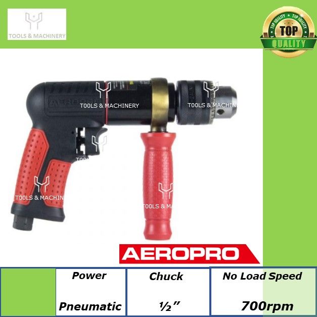 TH Aeropro ½” Reversible Pneumatic Air Drill AP17107 | Lazada