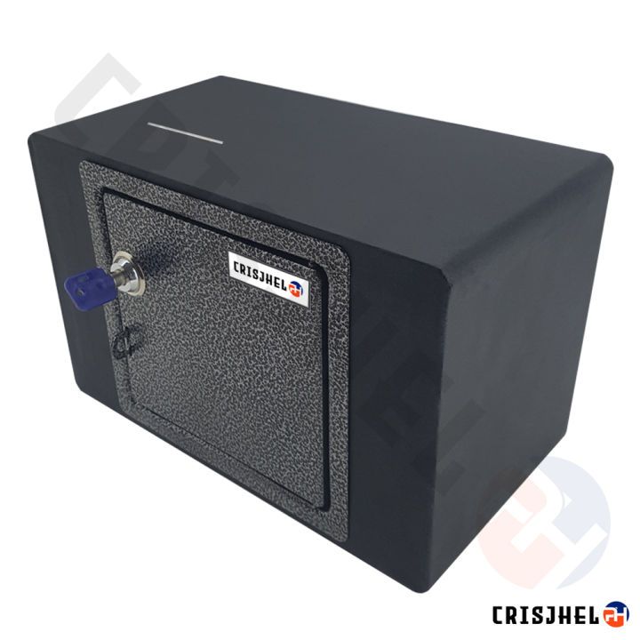 RECTANGULAR-BLACK Alkansya Vault Affordable Sulit Safety Box BILI NA ...