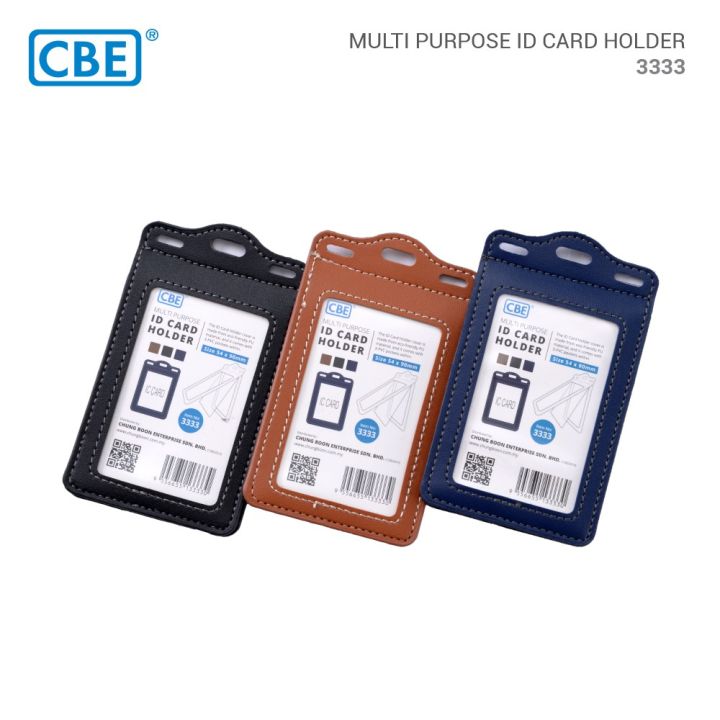 CBE Multi Purpose 3 LAYER Name Tag / Name Badge Holder / Office ID Card ...