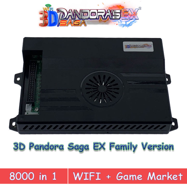Moonlight 3D WIFI Pandoras Box EX2 (64G: 8000 in 1) Arcade Games Family ...