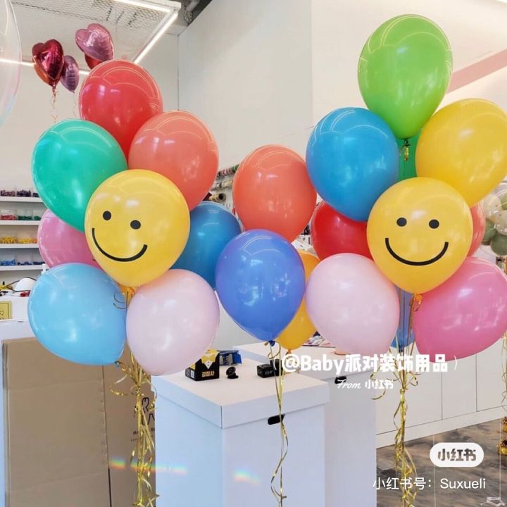 [SG Stock] 12 inch Latex Balloon Colour Children's Day Baby Kids ...