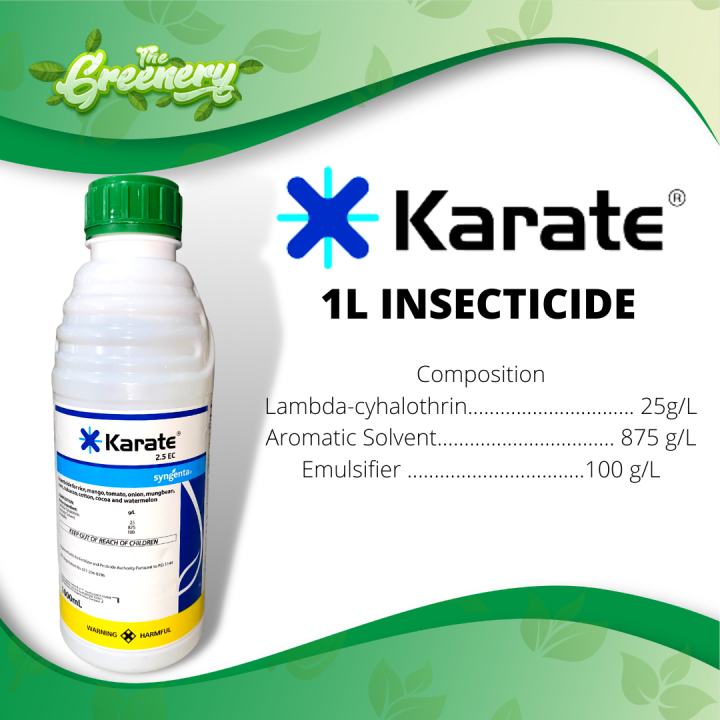 KARATE 2.5EC 1 LITER INSECTICIDE BY: SYNGENTA | Lazada PH