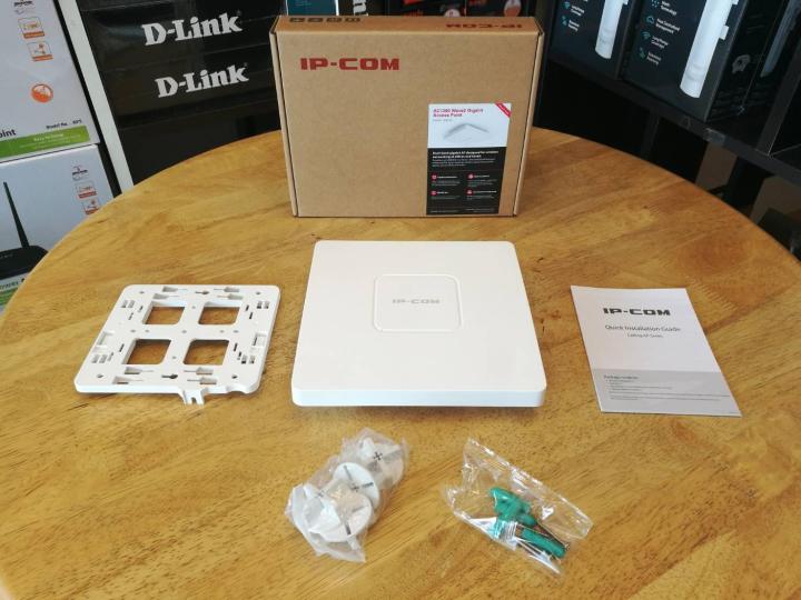 IP-COM W63AP ตัวกระจายสัญญาณไวไฟ 2.4GHz และ 5GHz มาตรฐาน AC1200 แบบติด ...