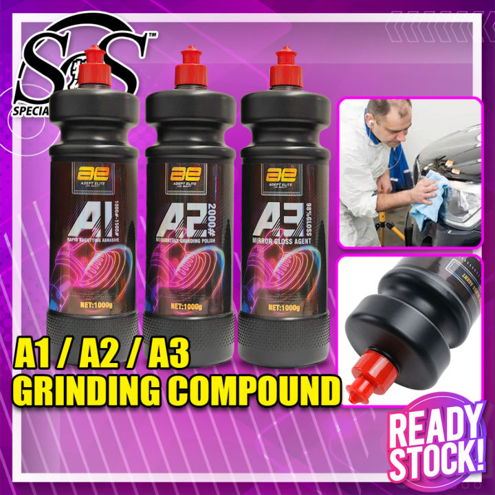 Grinding Compound A1/A2/A3 Car Polishing Compound Kereta Rubbing ...