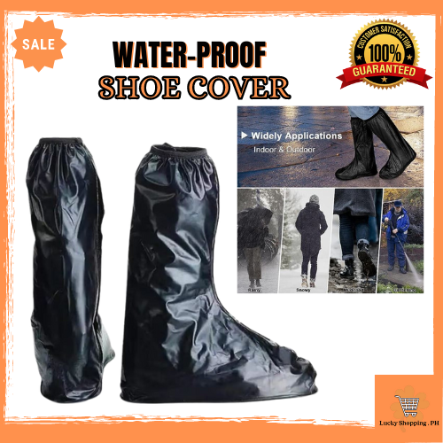 Waterproof Long Shoe Cover | Waterproof Re-usable Makapal Fashionable ...