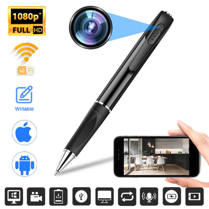 3Tech mall 1080P HD WiFi Mini Camera Hidden Pen Body Camera Wearable ...