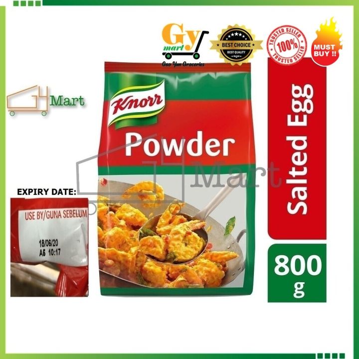Knorr Brand Golden Salted Egg Powder 800G 家乐牌金沙咸蛋粉 | Lazada