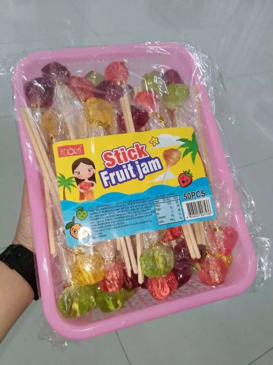 Stick Fruit Jam Candy Lollipop SUGARCRASH | Lazada PH