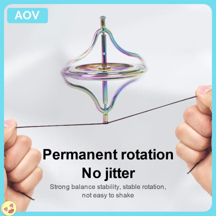 Gyroscope Relieve Stress Toys Spinning Top Fingertip Mechanical Gyro ...