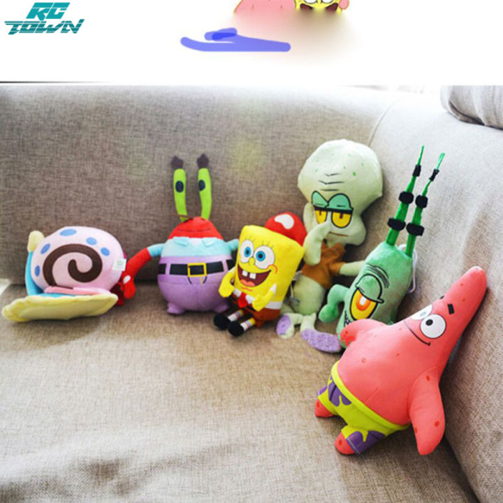 Spongebob Squarepants Plush Toy Soft Stuffed Cartoon Plush Doll For ...