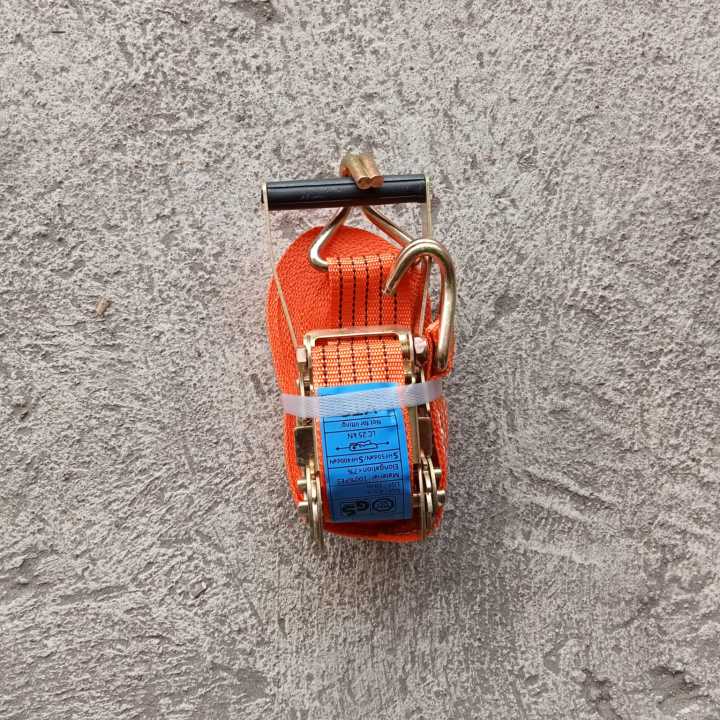 Grosir - 10 Ton Ratchet Tie Down 4 cm X 4M/6M/8M/10M 5 cm X 6M/8M ...