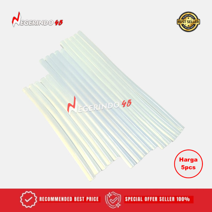 5 PCS ISI ULANG LEM TEMBAK / REFILL LEM TEMBAK / LEM BAKAR KECIL GLUE ...