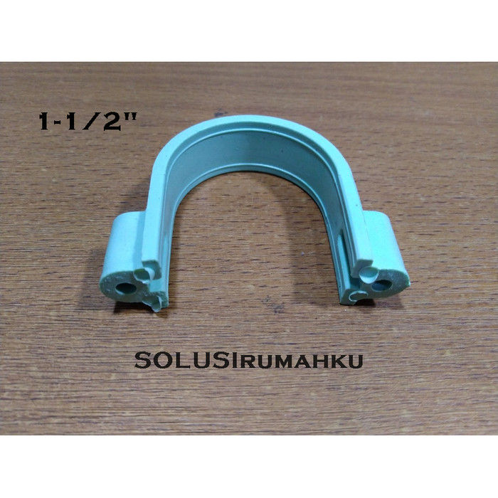 Klem Pipa PVC 1-1/2 Inch Clamp/Clam / jepitan 1-1/2 1.5 Plastik ...