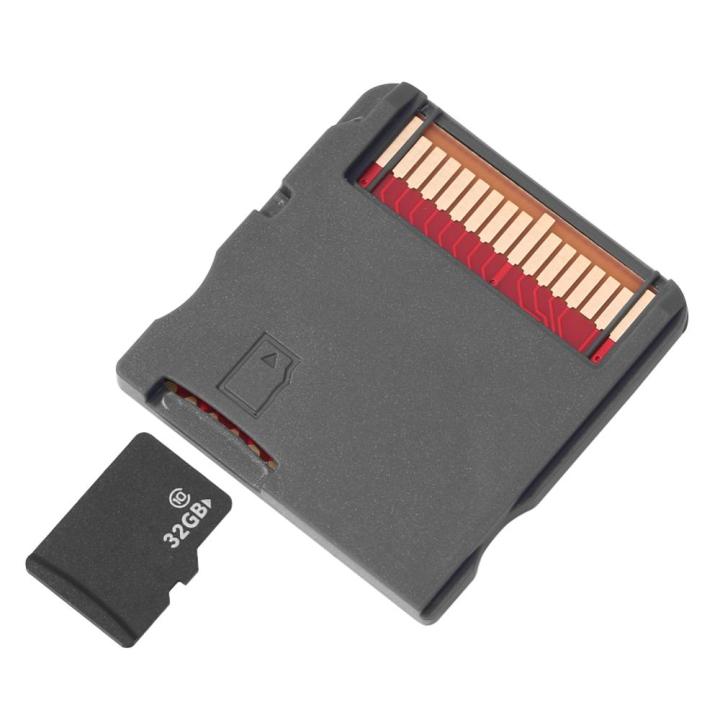 R4 Game Flashcard Burning Card Reader + Built in 220 Games Memory TF ...