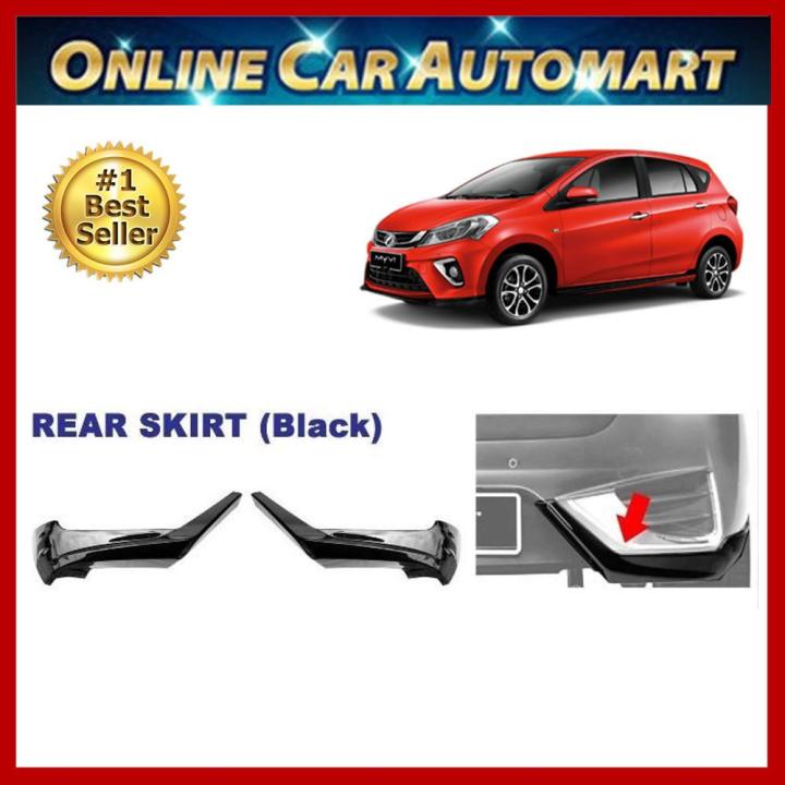 Perodua Myvi New 2018/2019 Rear Bumper Skirt Skirting With Lining ...
