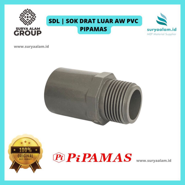 SOCK DRAT LUAR (SDL) 1/2" PIPAMAS | VALVE SOCKET 1/2 INCH AW PIPAMAS ...