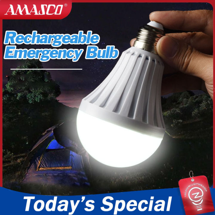 Emergency Led Light Bulb Rechargeable Battery Lighting E27 Led Lamp ...