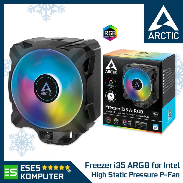 HSF Arctic Freezer i35 A-RGB for Intel | Tower CPU Cooler | ARGB Sync ...