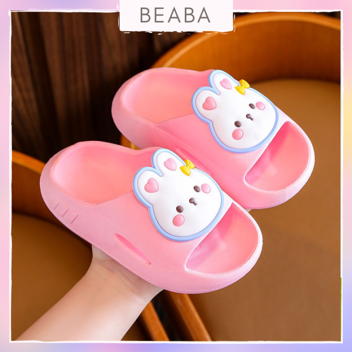 【BEABA BABIES】New Girl Fashion Slipper With the Cartoon Rabbit design ...