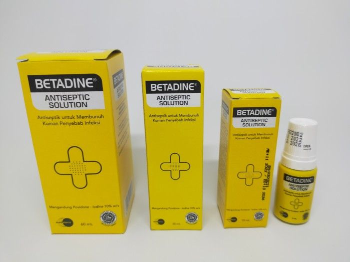 Betadine Antiseptic Solution - Membunuh Kuman Penyebab Infeksi | Lazada Indonesia